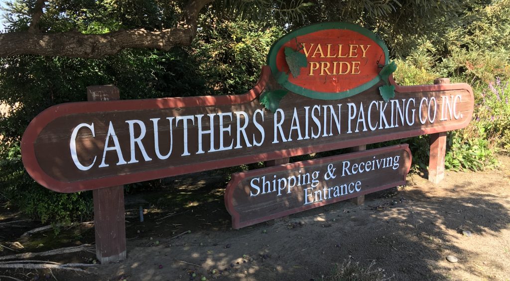 Co-Packing – Caruthers Raisin